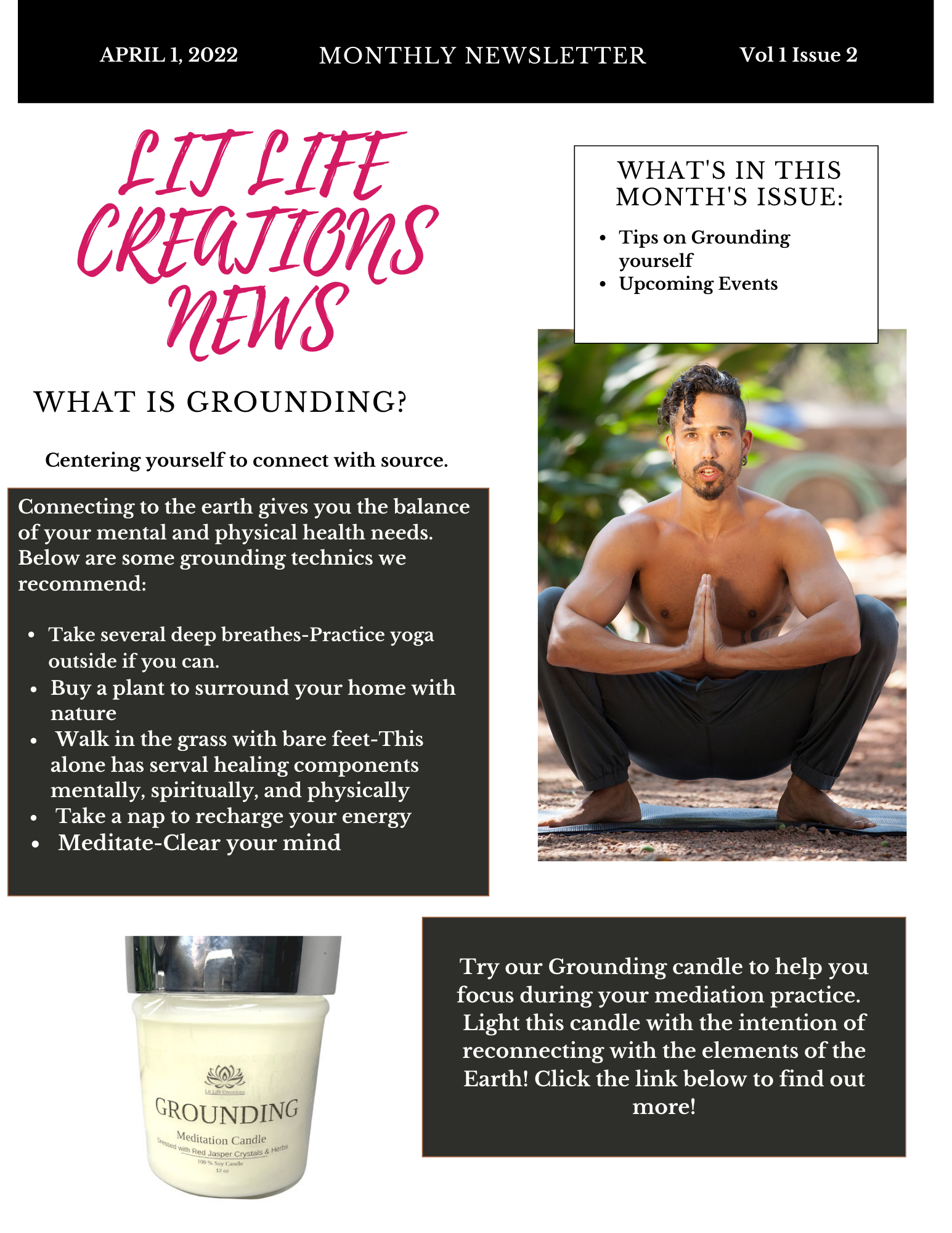 Check out this month's Newsletter!